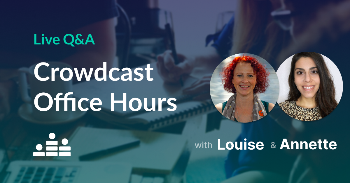 EMEA Office Hours Q&A - crowdcast
