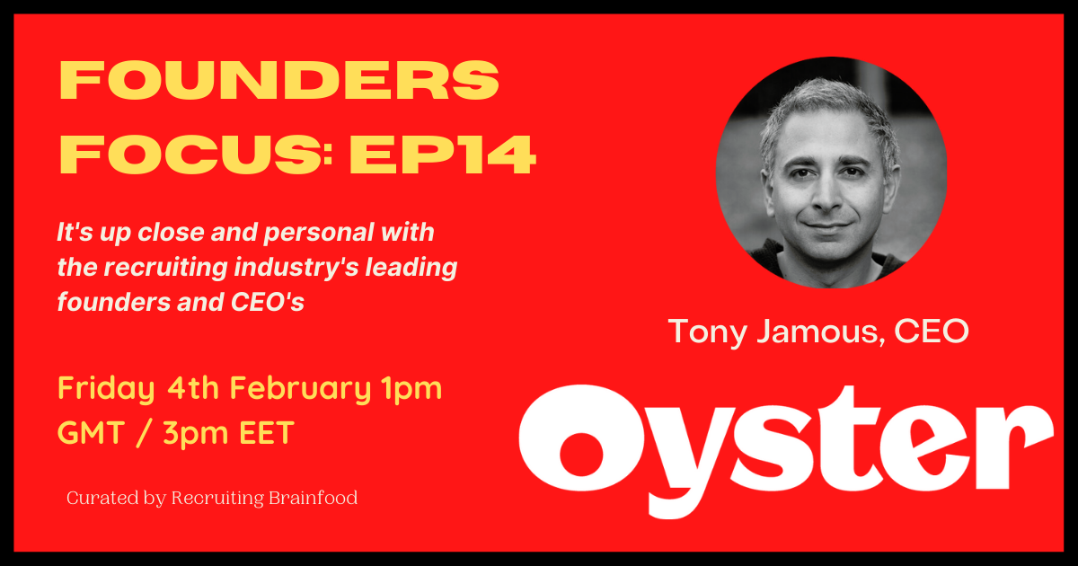 Founder's Focus - Ep14 - Up close and personal with Tony Jamous, CEO of ...