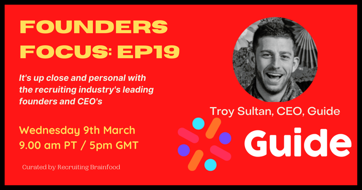 Founder's Focus - Ep19 - Up close and personal with Troy Sultan, CEO of ...