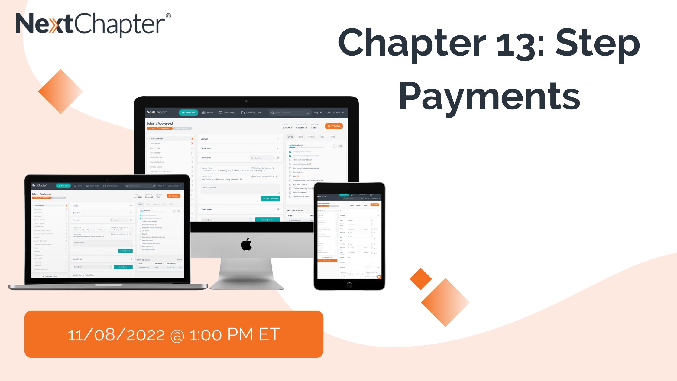 Chapter 13: Step Payments - crowdcast