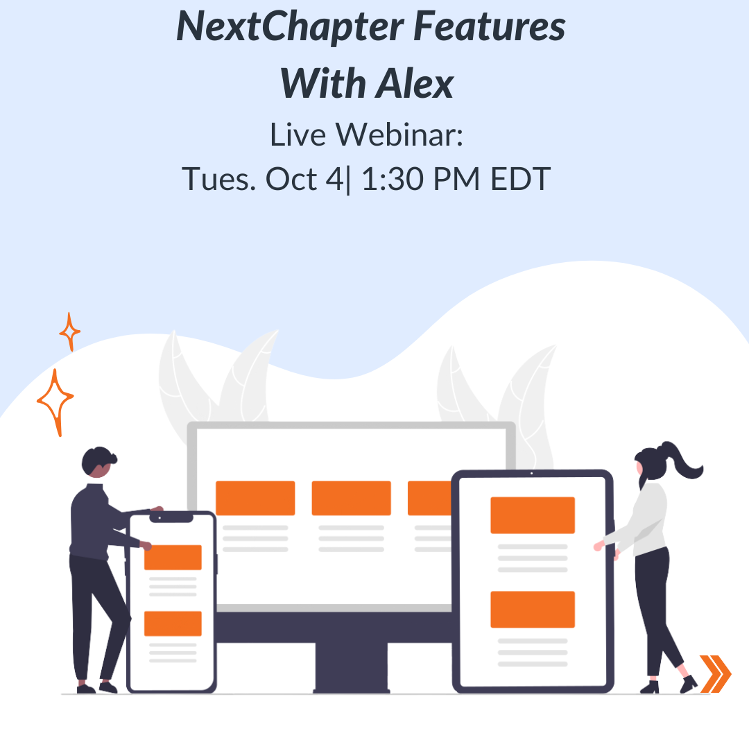 NextChapter Features with Alex Seymour - crowdcast