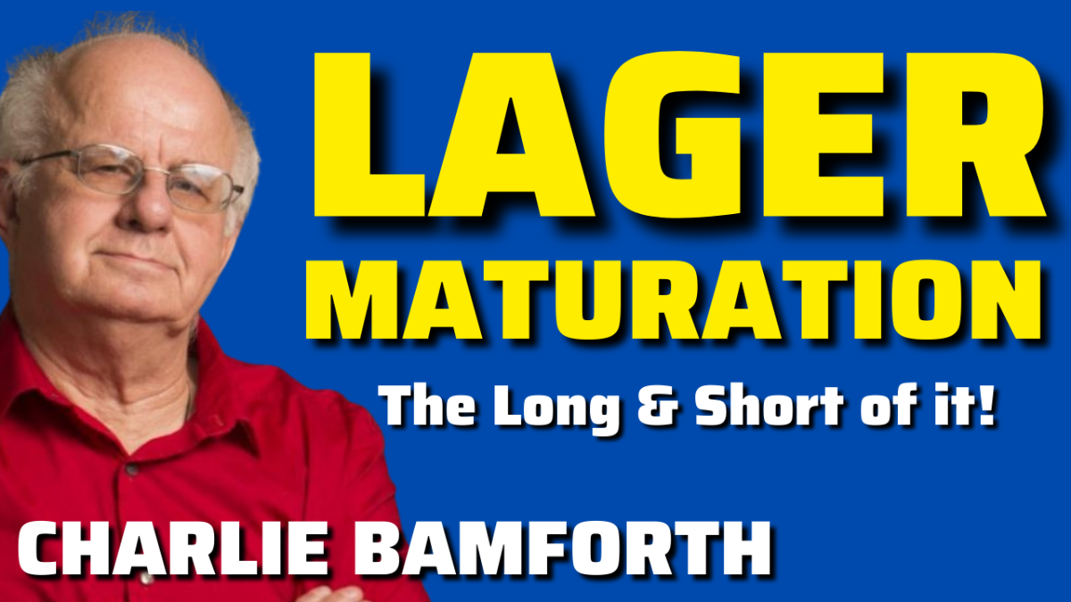 Charlie Bamforth - Beer Maturation - The Long and Short of It! - crowdcast