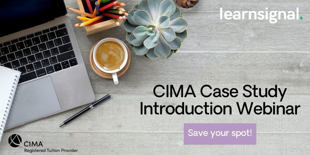 Learnsignal's CIMA Case Study Introduction Webinar - crowdcast