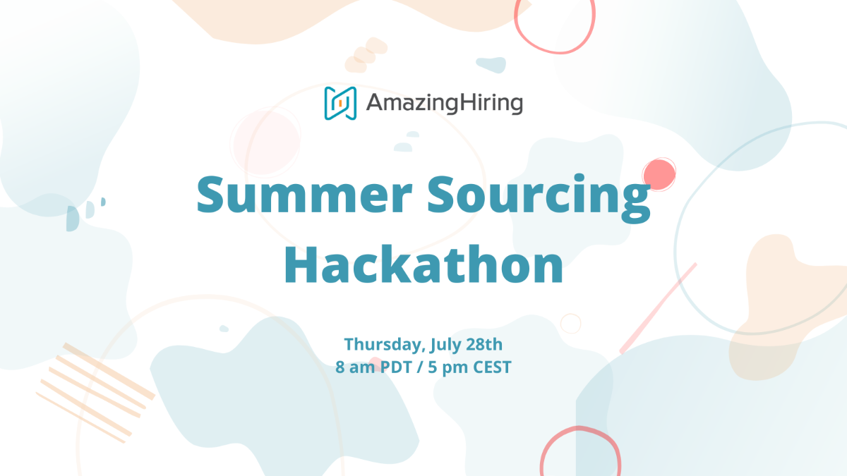 Summer Sourcing Hackathon - crowdcast