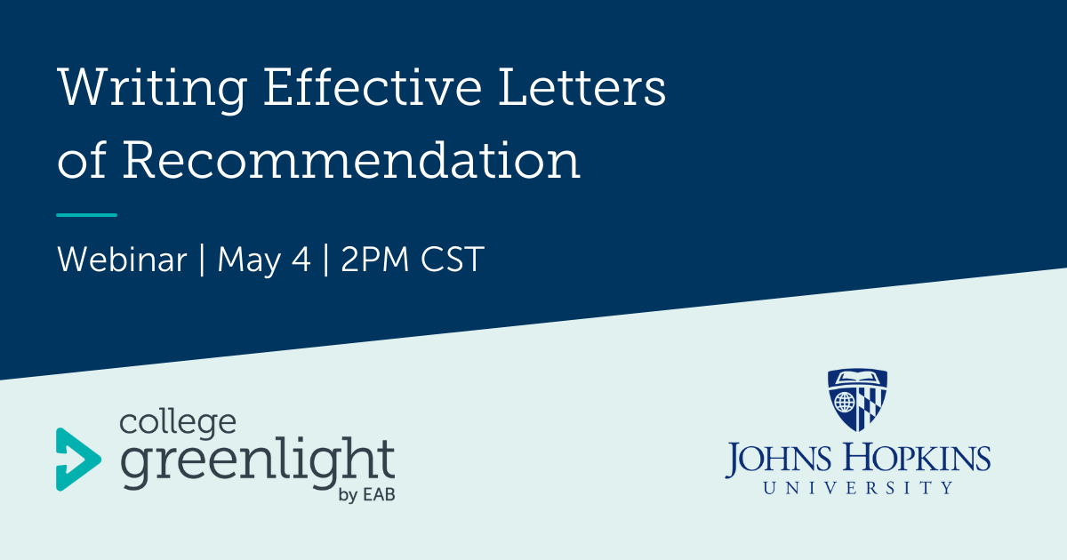 Webinar Wednesday | Johns Hopkins Presents: Writing Effective Letters ...