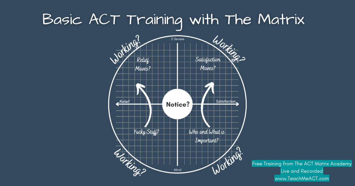 Basic ACT Training with The Matrix - crowdcast