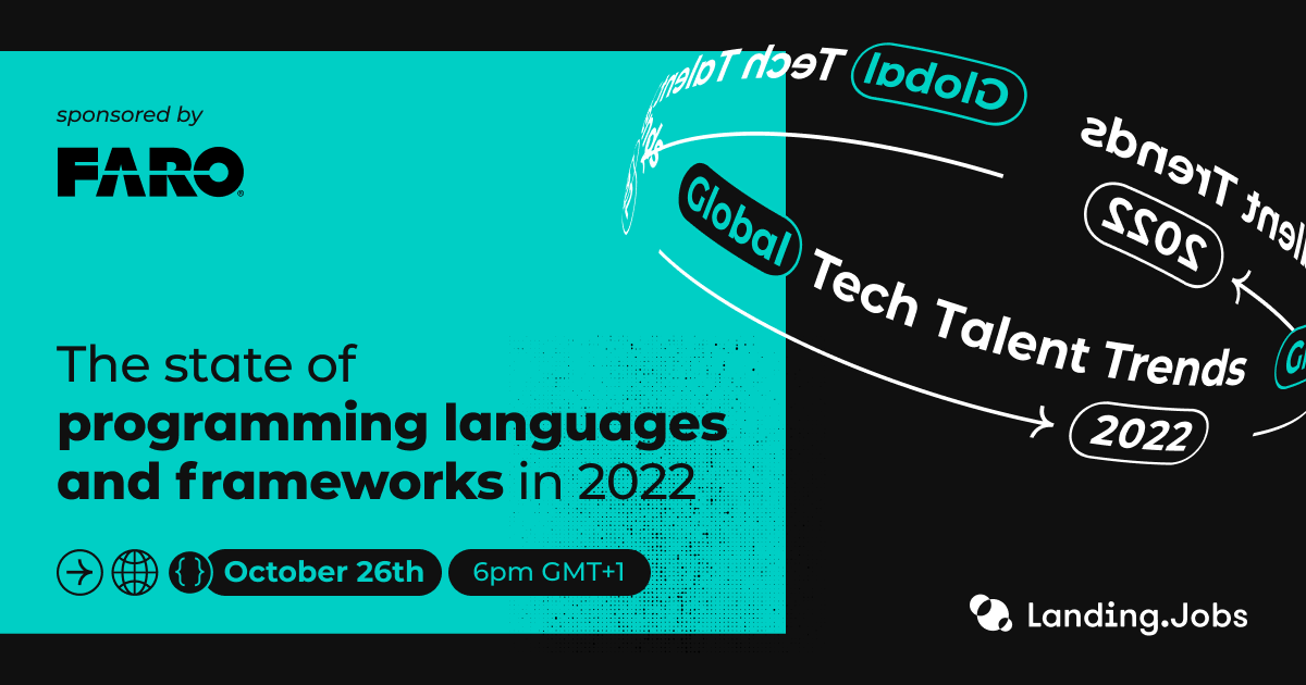 The state of programming languages and frameworks in 2022 - crowdcast