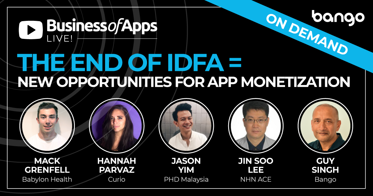 The end of IDFA = new opportunities for app monetization - crowdcast