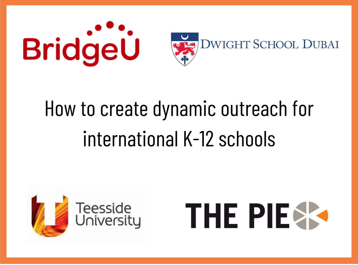 The PIE Webinar - How to create dynamic outreach for international K-12 ...