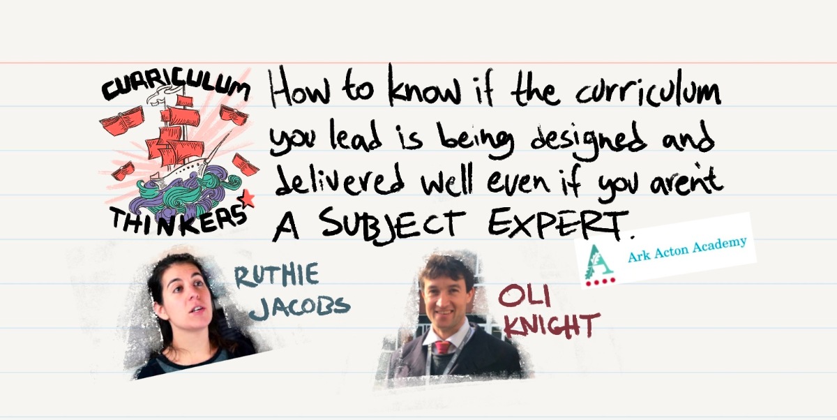 How to know if the subject you lead is being well planned and taught ...