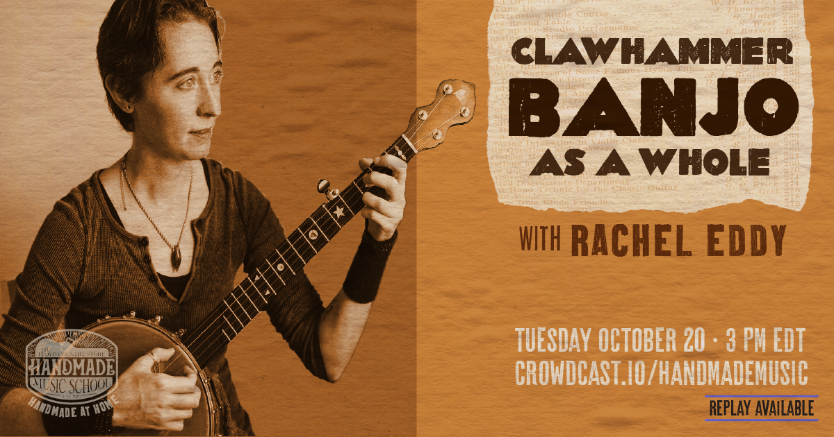 Banjo as a Whole with Rachel Eddy - crowdcast