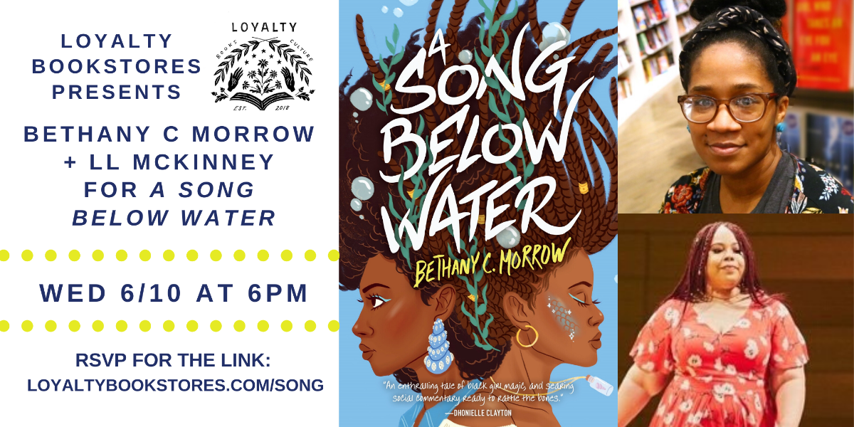 A Song Below Water chat with Bethany C Morrow and LL McKinney - crowdcast