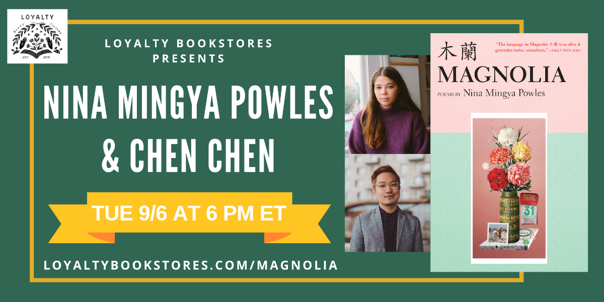 Nina Mingya Powles and Chen Chen for MAGNOLIA木蘭 - crowdcast