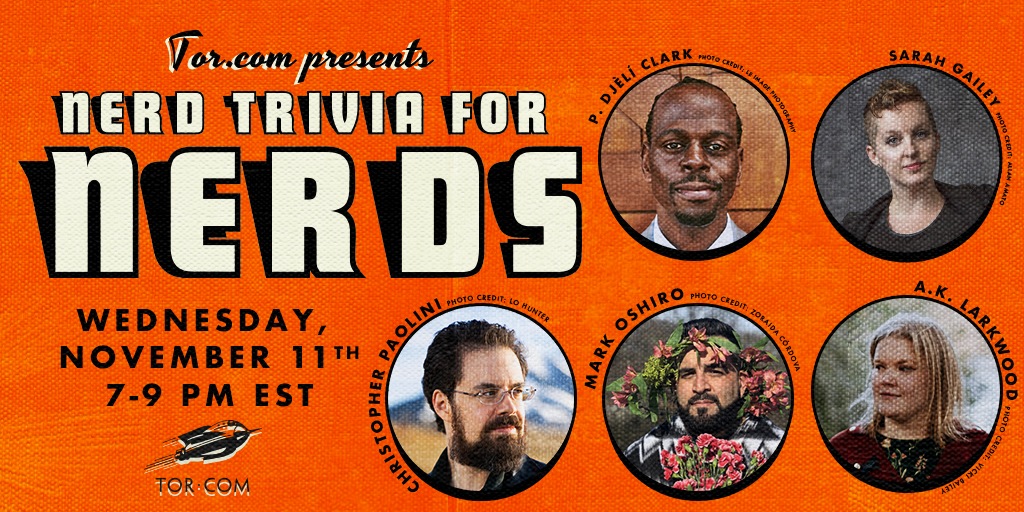 Tor.com Presents: Nerd Trivia for Nerds! - crowdcast