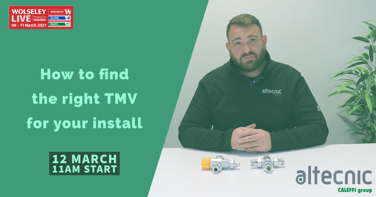 How to find the right TMV for your install - crowdcast