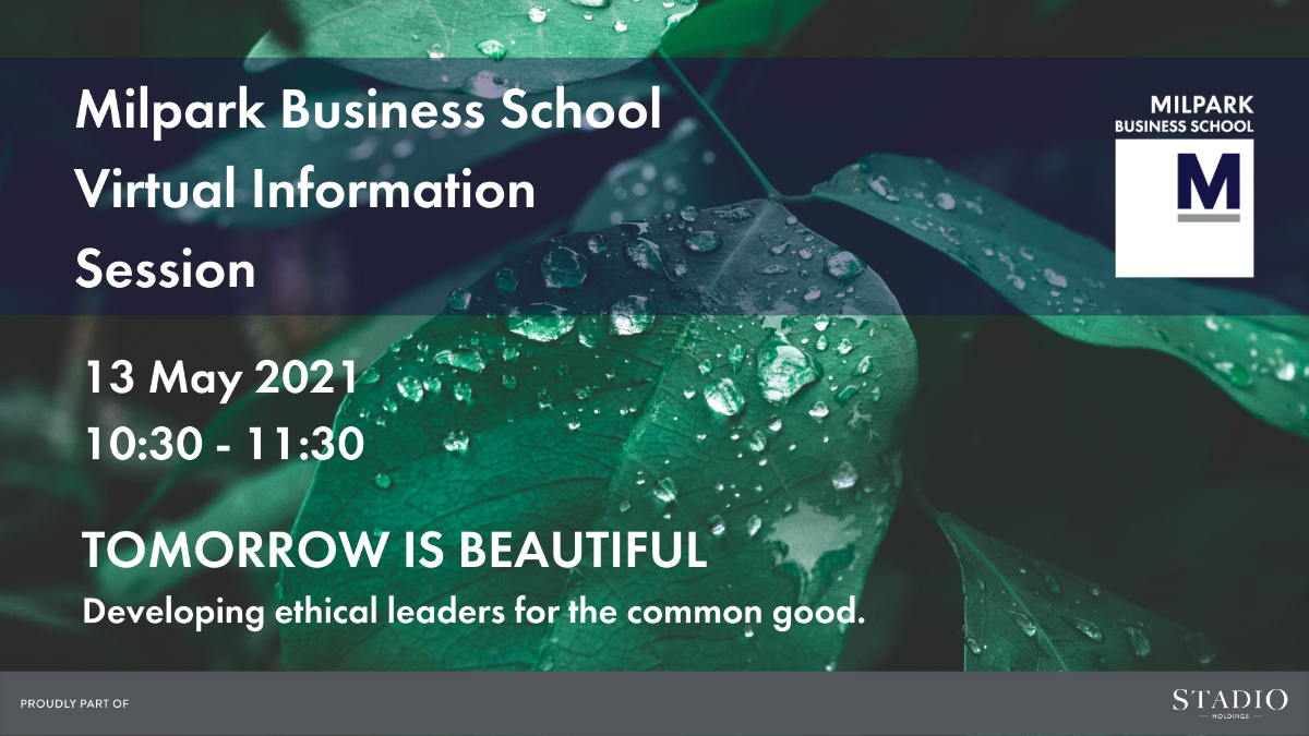 Milpark Business School - May Info Session - crowdcast