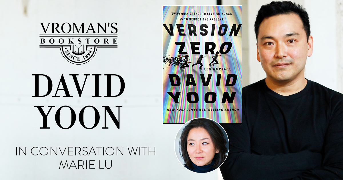 David Yoon discusses "Version Zero" with Marie Lu - crowdcast