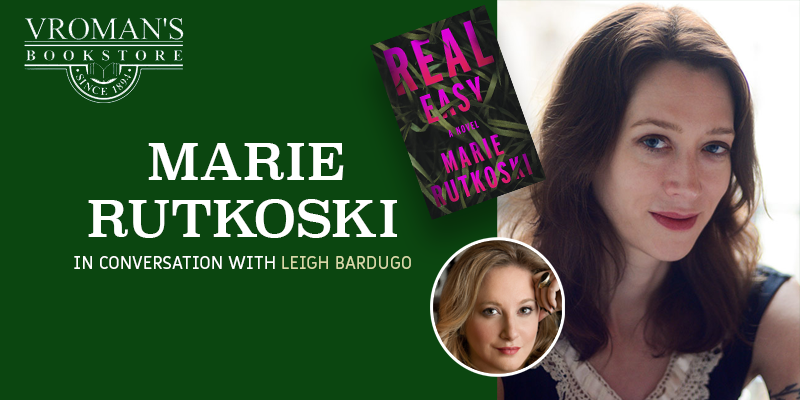 Marie Rutkoski, in conversation with Leigh Bardugo, discusses Real Easy ...