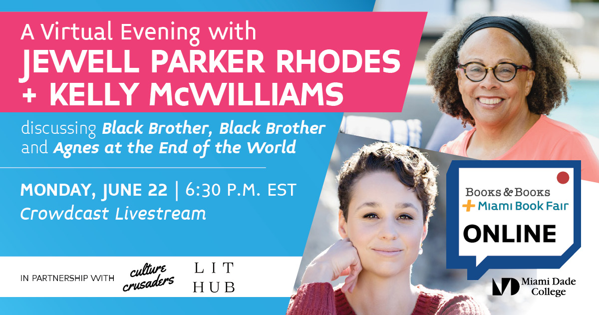 A Virtual Evening with Jewell Parker Rhodes & Kelly McWilliams - crowdcast