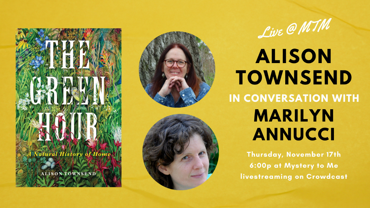 Livestream: Alison Townsend with Marilyn Annucci - crowdcast