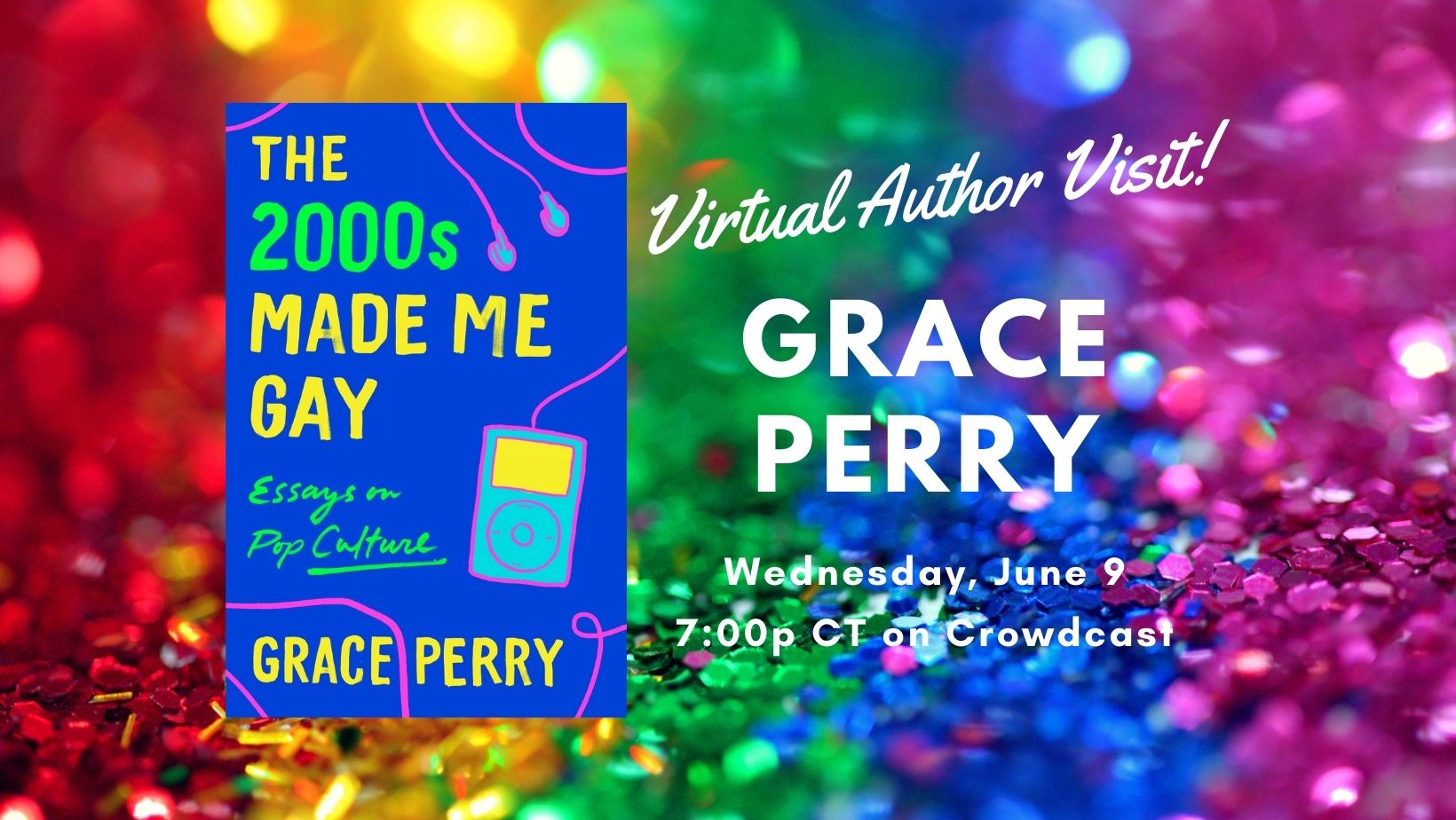 Virtual Author Visit: Grace Perry - crowdcast