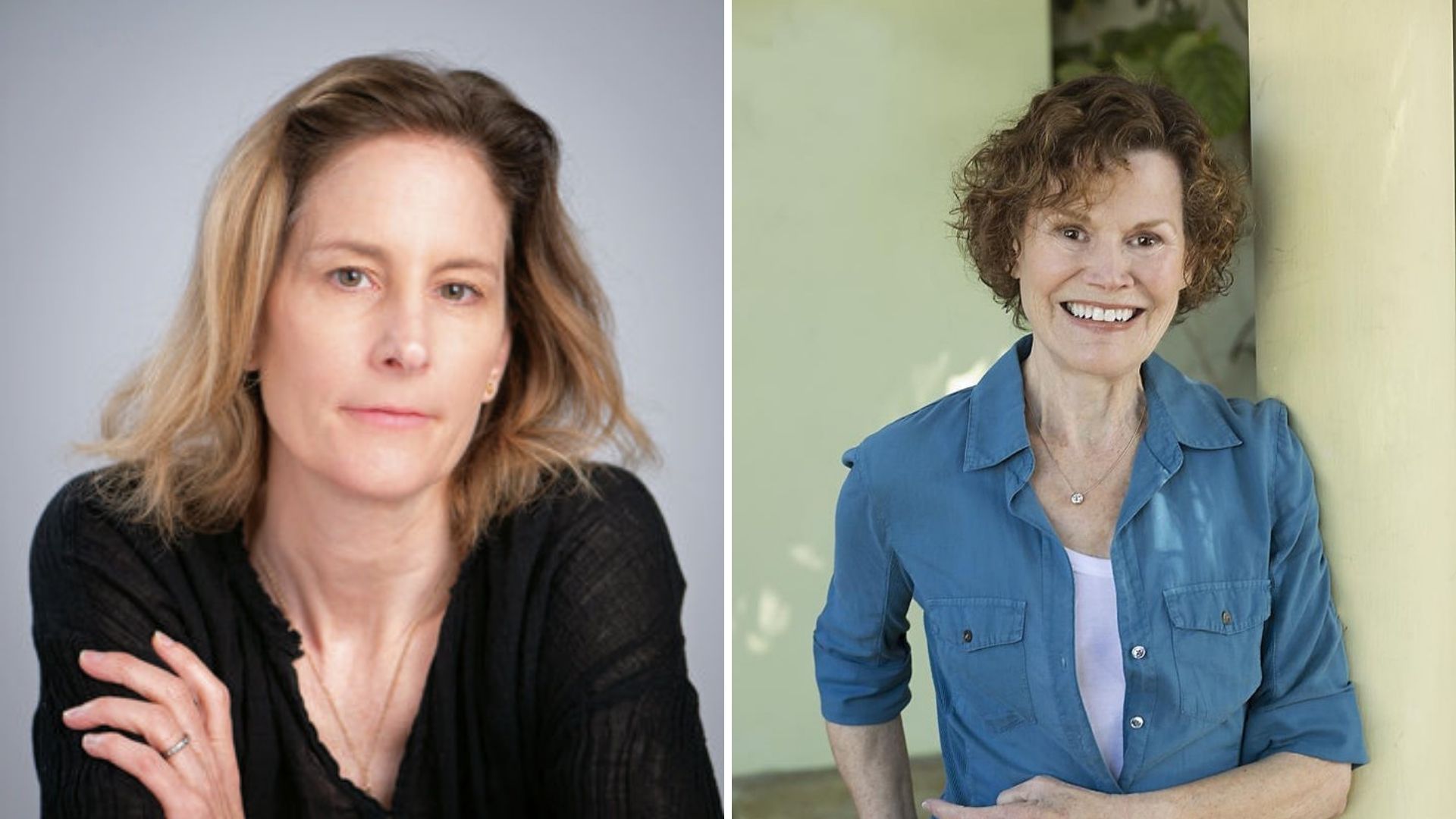 Landslide: A Virtual Evening with Susan Conley and Judy Blume - crowdcast