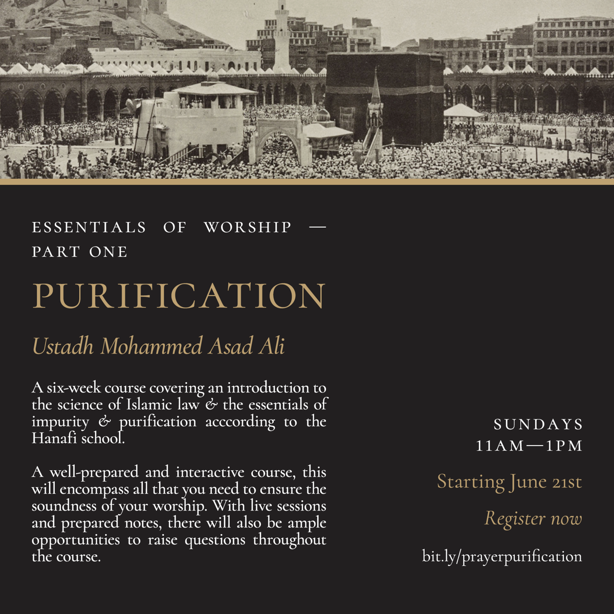 Essentials of Islam | Module One: Purification - crowdcast