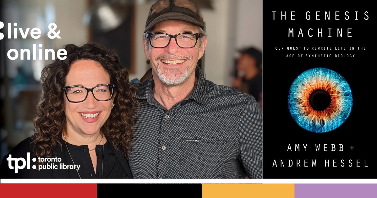 Amy Webb & Andrew Hessel: The Genesis Machine - crowdcast