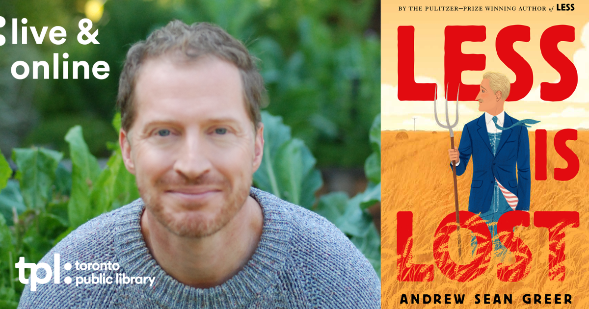 Andrew Sean Greer: Less is Lost - crowdcast