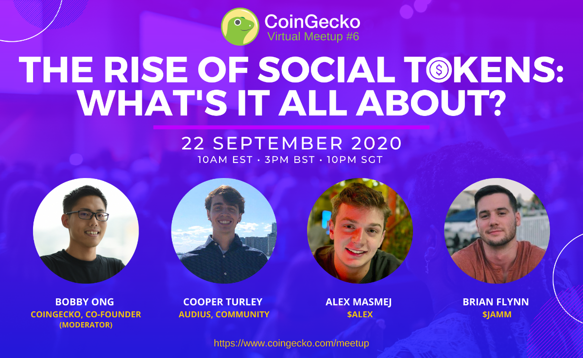 CoinGecko Meetup #6 - crowdcast