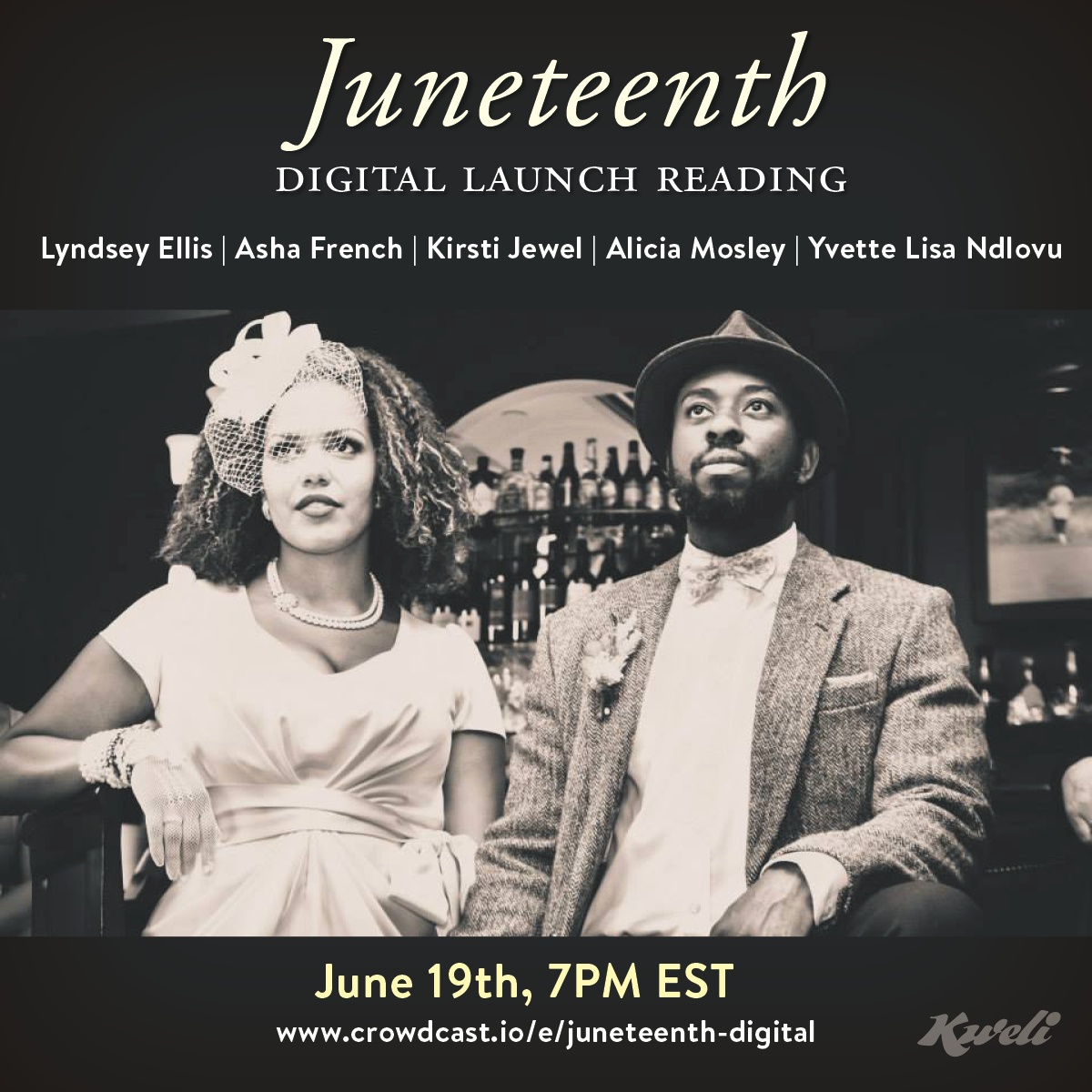 Juneteenth Digital Launch Reading - crowdcast