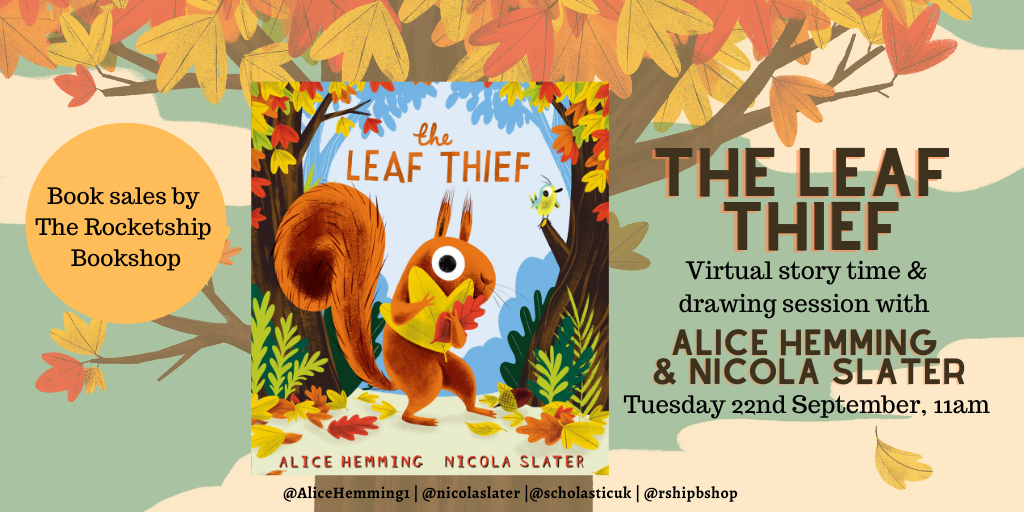 The Leaf Thief Virtual Story Time - crowdcast