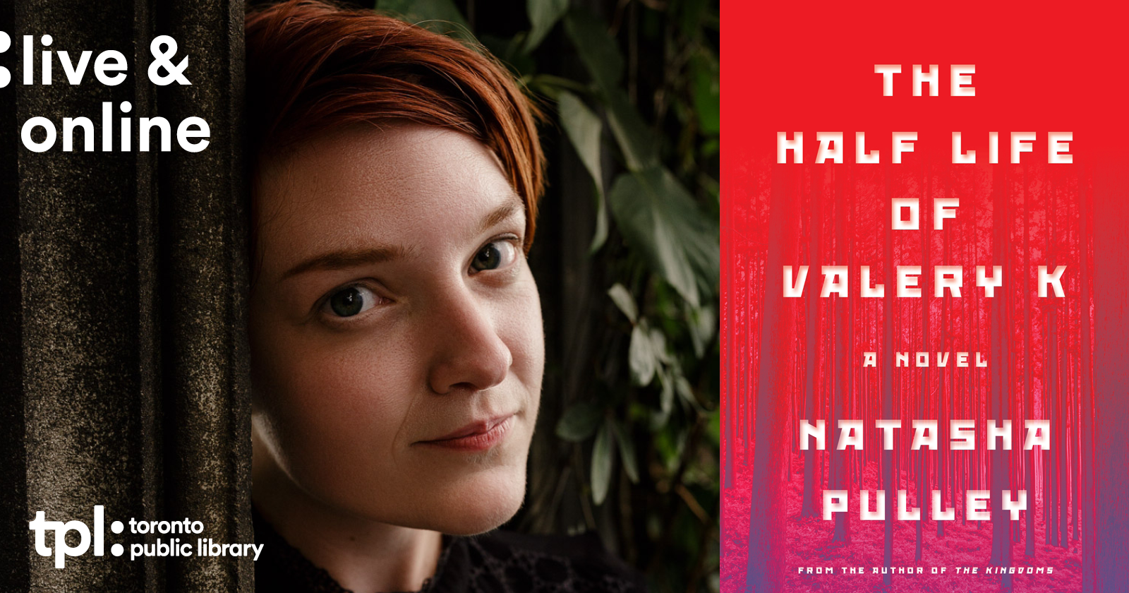 Natasha Pulley: The Half Life of Valery K - crowdcast