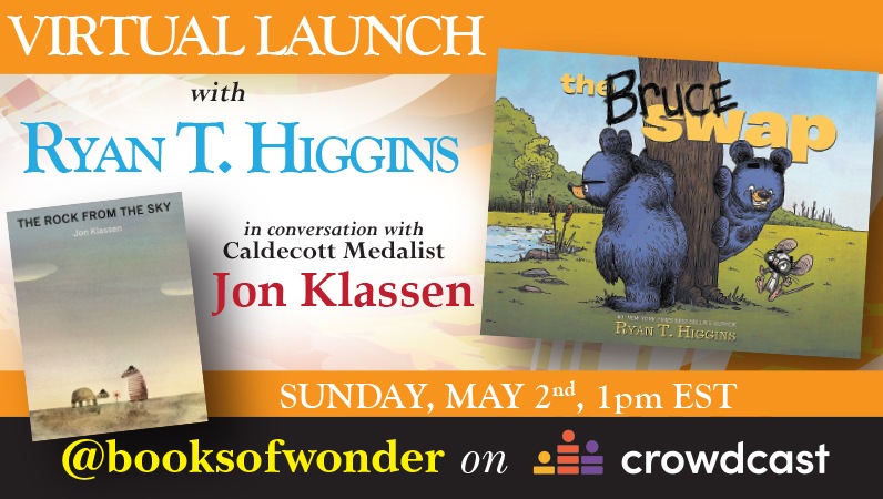 THE BRUCE SWAP Launch Event with Ryan T. Higgins and Jon Klassen ...