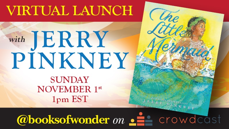 THE LITTLE MERMAID Launch Event with Jerry Pinkney - crowdcast