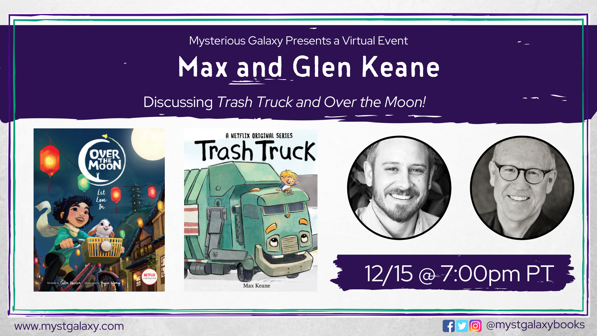 Virtual Event - Max and Glen Keane discussing Trash Truck and Over the ...