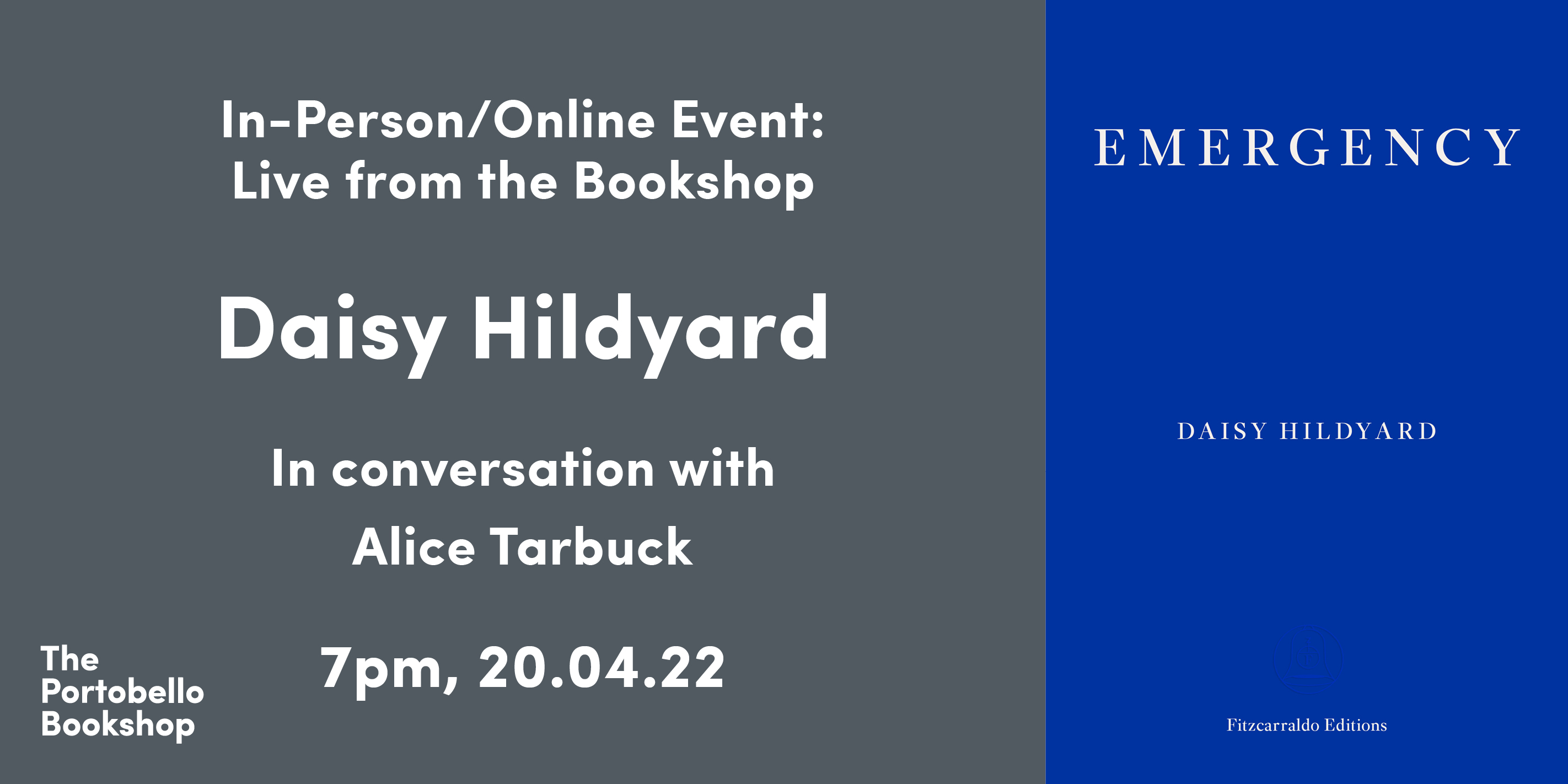 Emergency by Daisy Hildyard - crowdcast