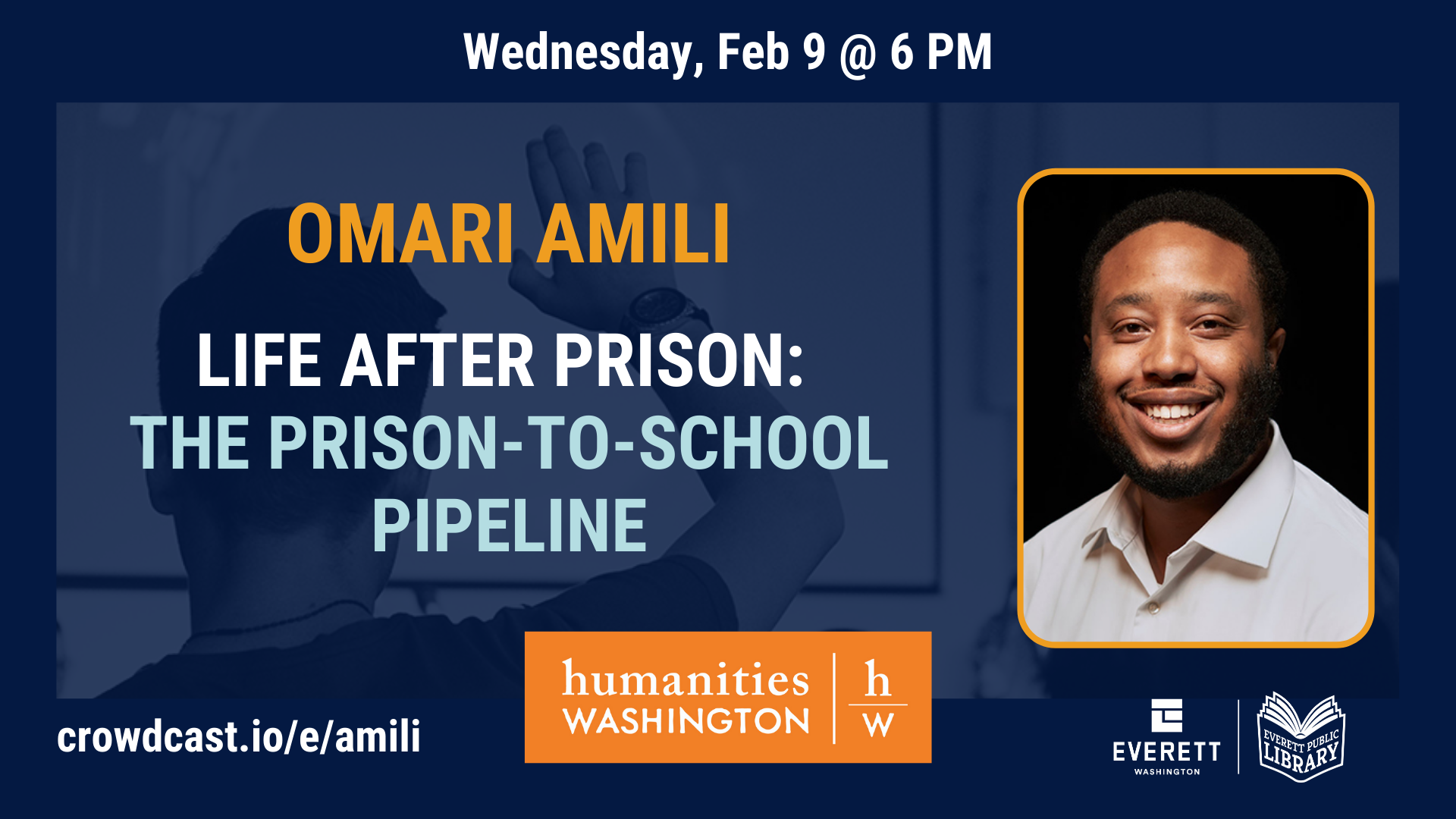 Omari Amili - Life After Prison: The Prison-to-School Pipeline - crowdcast
