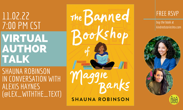 The Banned Bookshop of Maggie Bank with Shauna Robinson & Alexis (@lex ...