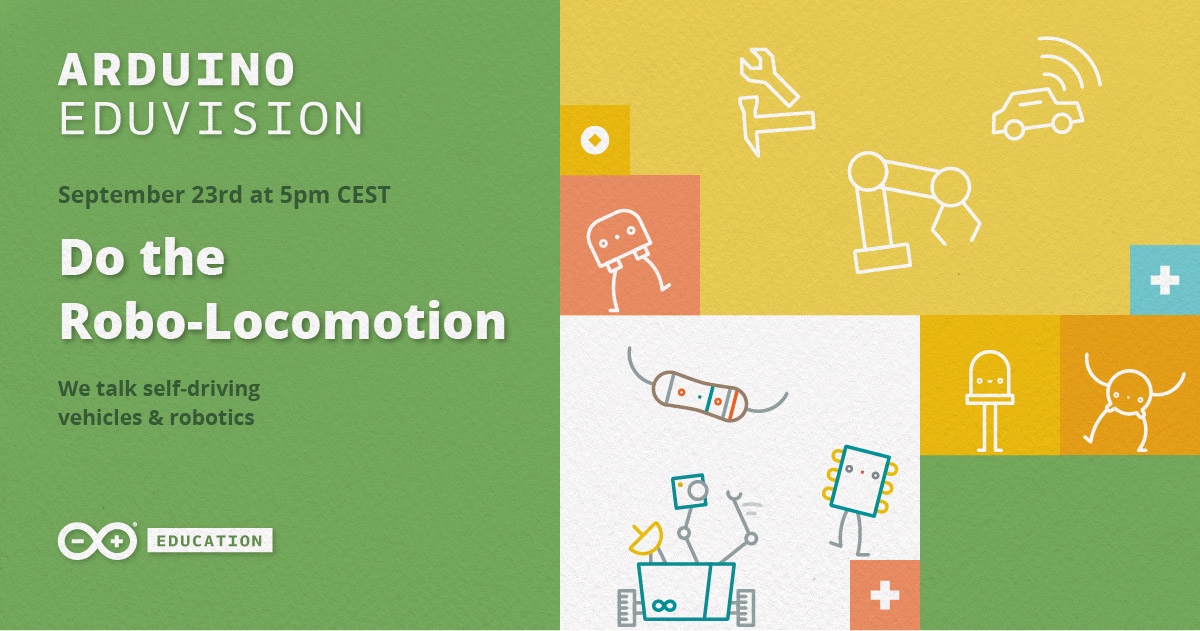 EDUvision S4 E03: Do the Robo-locomotion! - crowdcast