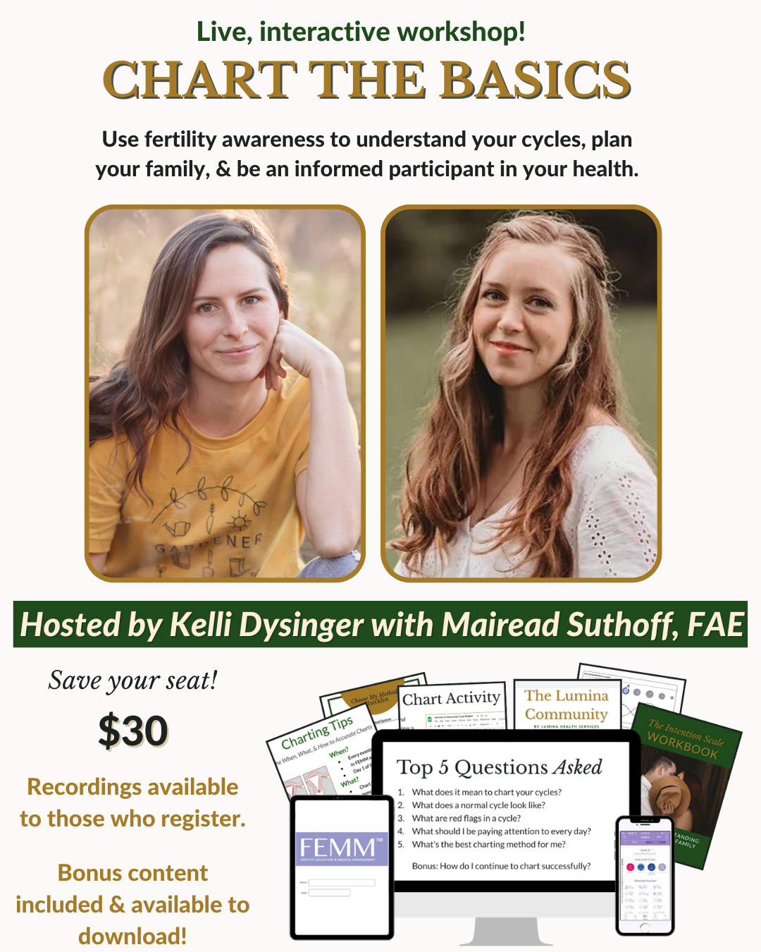 Chart the Basics Workshop with Kelli Dysinger - crowdcast