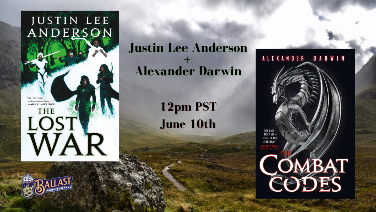 Justin Lee Anderson & Alexander Darwin: Authors in Conversation - crowdcast