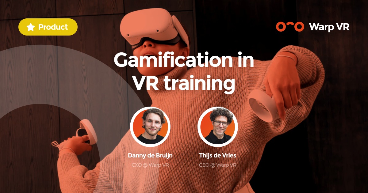 Gamification in VR training - crowdcast